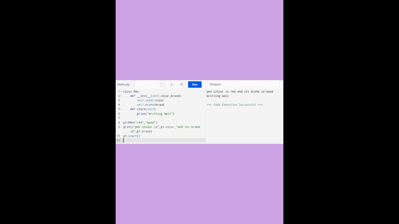 Python Programming Language Oops Concepts Class And Object Constructor