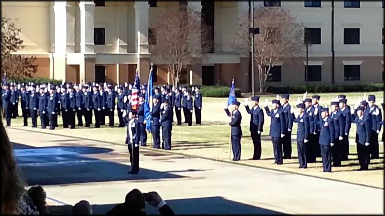 Air Force OTS Graduation Parade - YouTube
