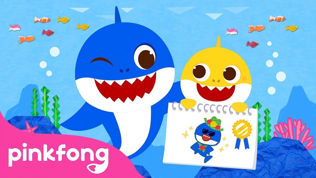 Baby Shark's Father's Day | Happy Father's Day | Baby Shark Monthly ...