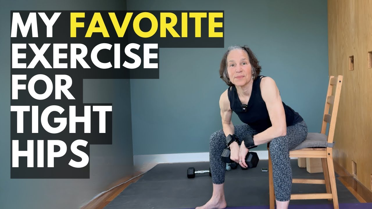 Best Exercise for Stiff Hips After Age 50 - YouTube
