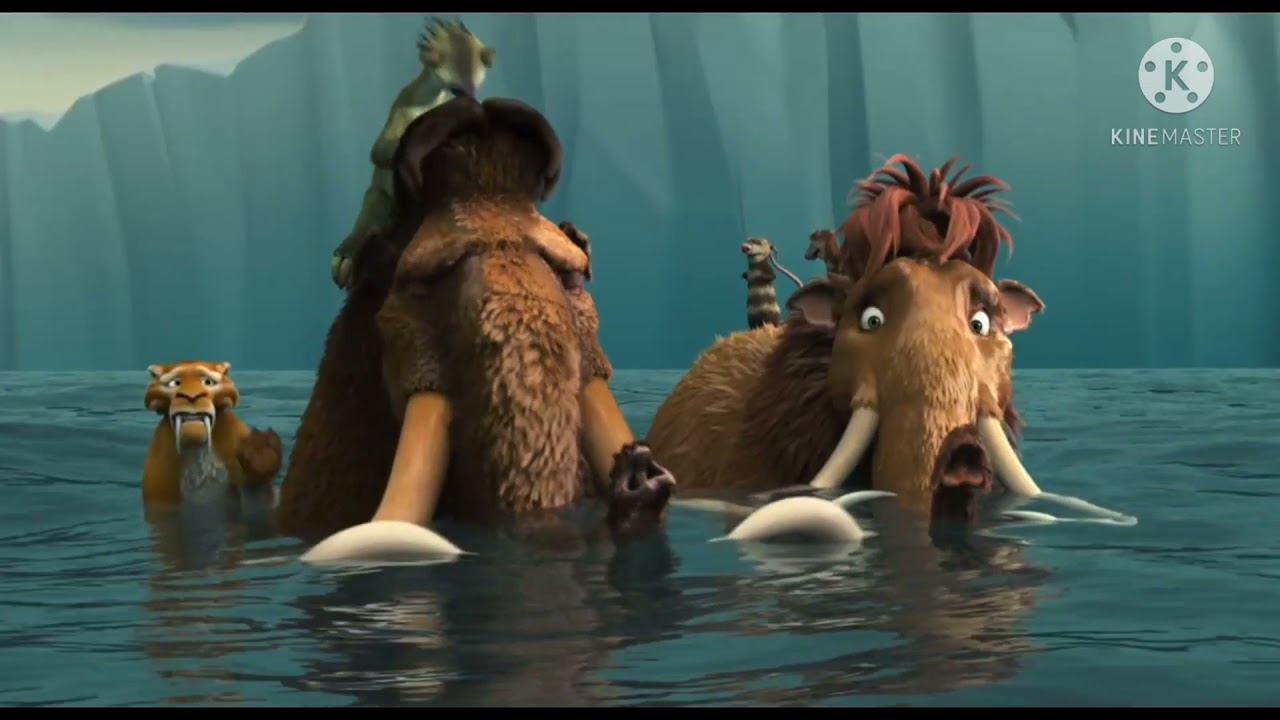 Ice Age: The Meltdown: R-Rated Version (2006) Scrat Saves The Day Scene ...