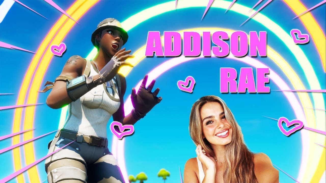 Addison Rae Fortnite Montage😍 - YouTube