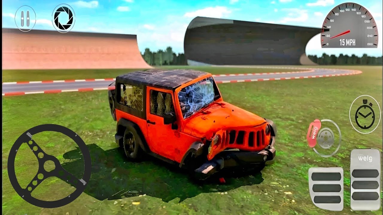 Realistic Cars Crash Damage Simulator ! WDAMAGE: Car Crash Game ...