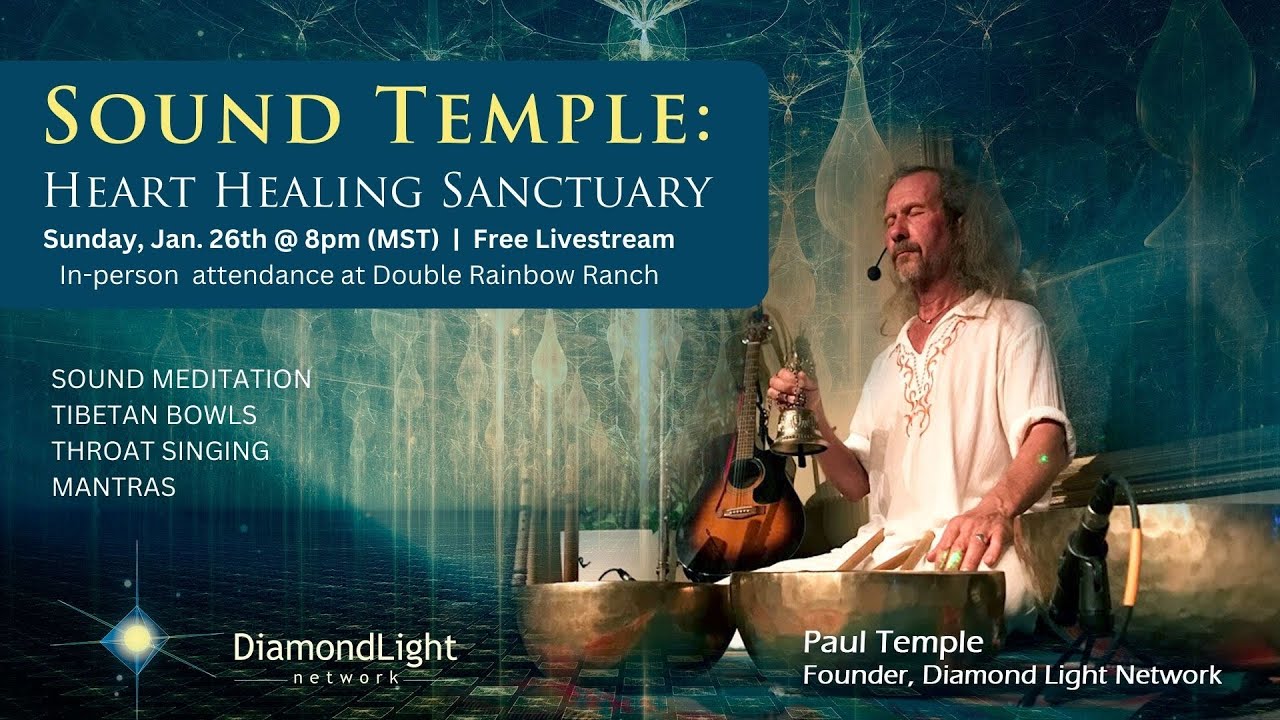 Sound Temple: Heart Healing Sanctuary - YouTube
