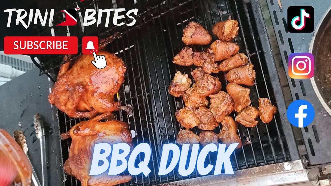 Trini Bites | BBQ Duck & Jerk Chicken Tacos! **VLOG** - YouTube