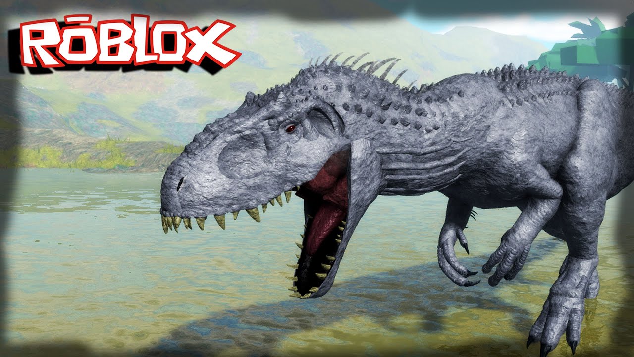 PLAYING THE OG JURASSIC PARK GAME IN ROBLOX! (ft. Indominus Rex) | Isla Sorna - YouTube