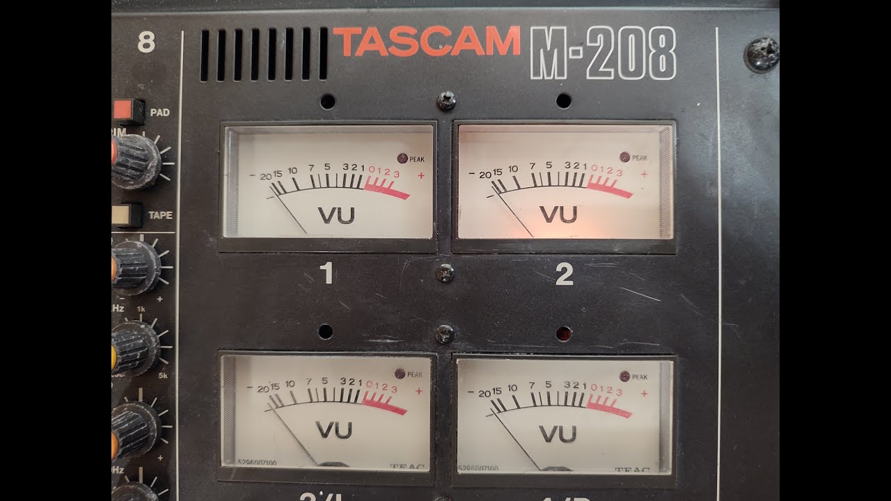 Tascam M208 Saturation - Ableton Live Resampling, Bass and Beats. Sound ...
