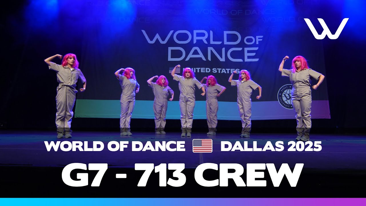 G7 - 713 CREW | Team Division | World of Dance Dallas 2025 | #WODDALLAS2025 - YouTube