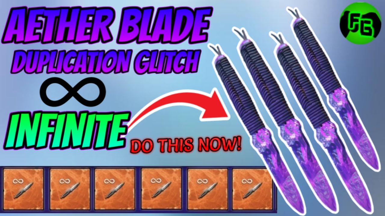 DUPLICATE AETHER BLADES AT THE AMMO CACHE GLITCH (Give To Teammates ...