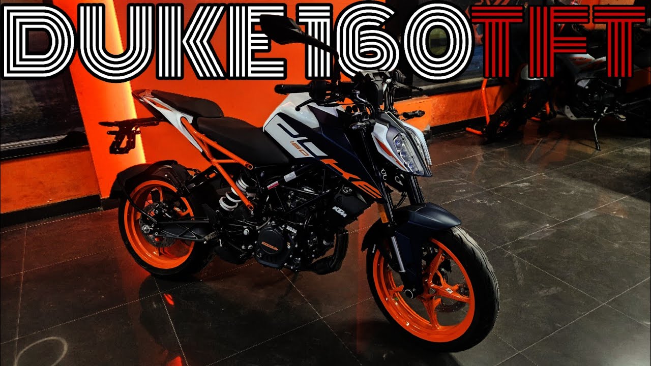 Duke 160 with TFT Display Detailed Walkthrough 👌🏻 - YouTube