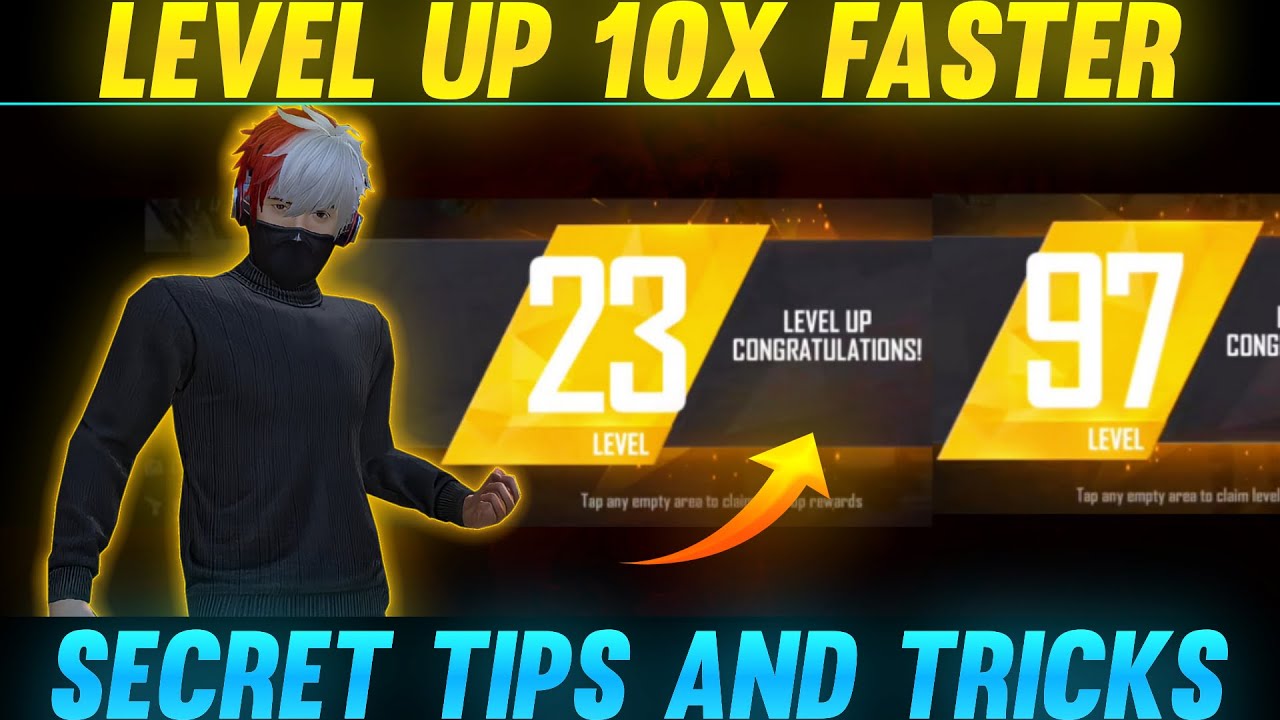How to increase level in free fire🔥| Free fire level up fast tricks ...