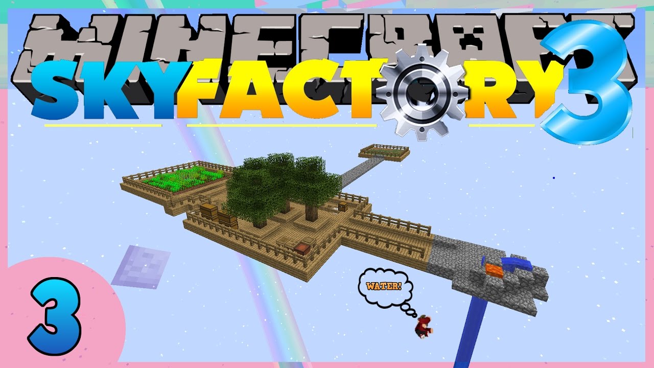 Minecraft: Sky Factory 3 (Let's Play) - Episode 3 - Cobblestone ...