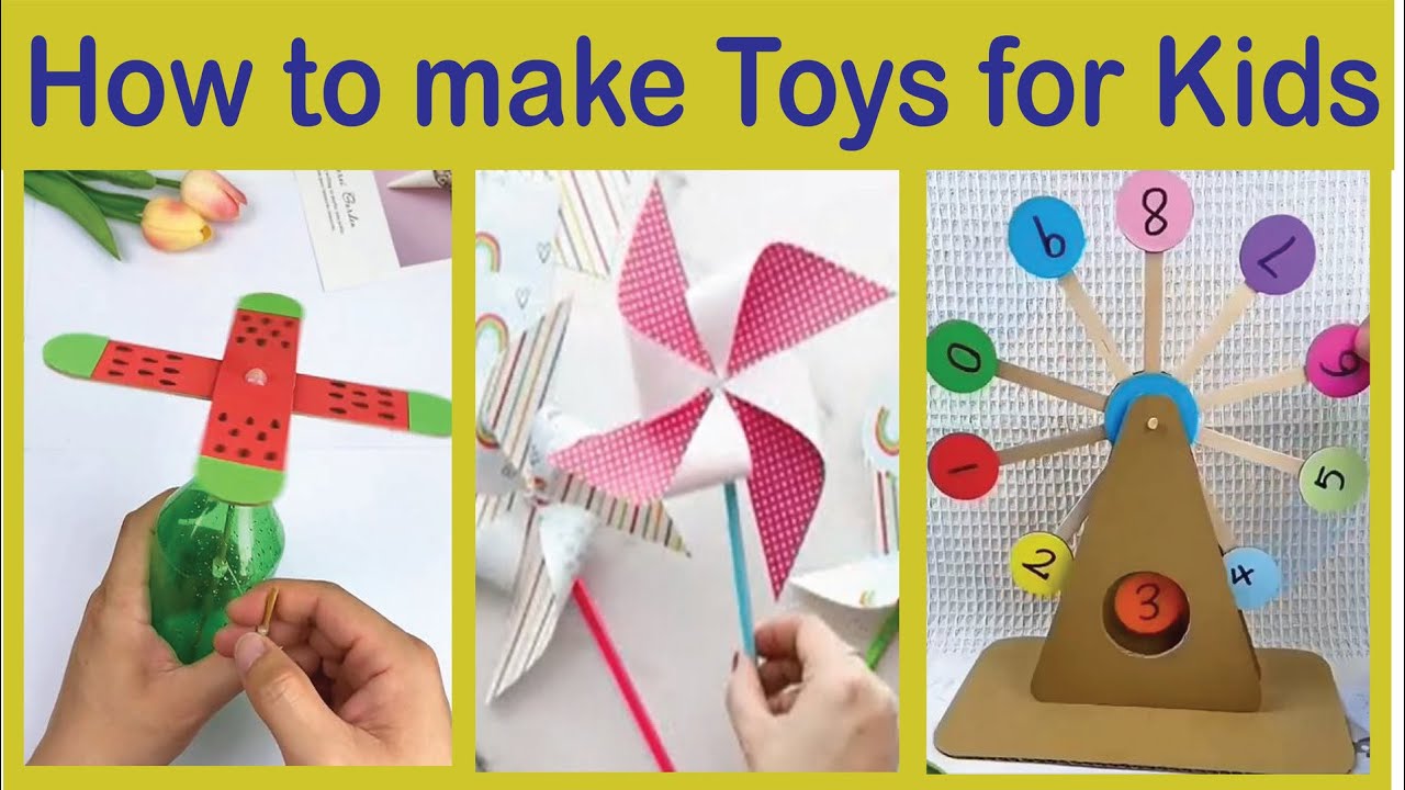How to Make Paper Toys Fan for Kids | Step-by-Step Tutorial # ...