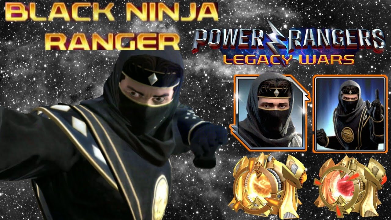 Unboxing for Adam Ninjetti Black Ranger ~ Power Rangers Legacy Wars ...