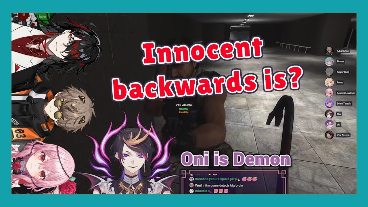 Innocent backwards is Tneconni, Oni means? | Garry's Mod - YouTube