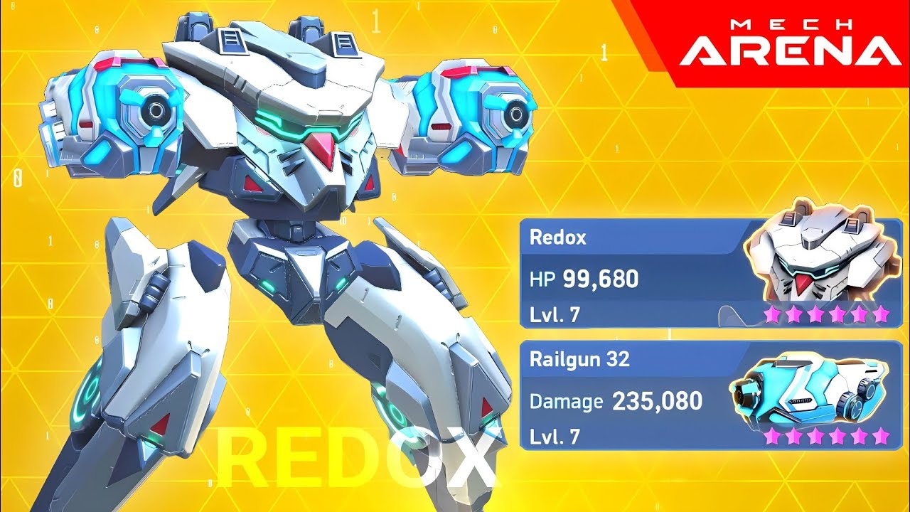 Mech Arena - Railgun 32 - YouTube