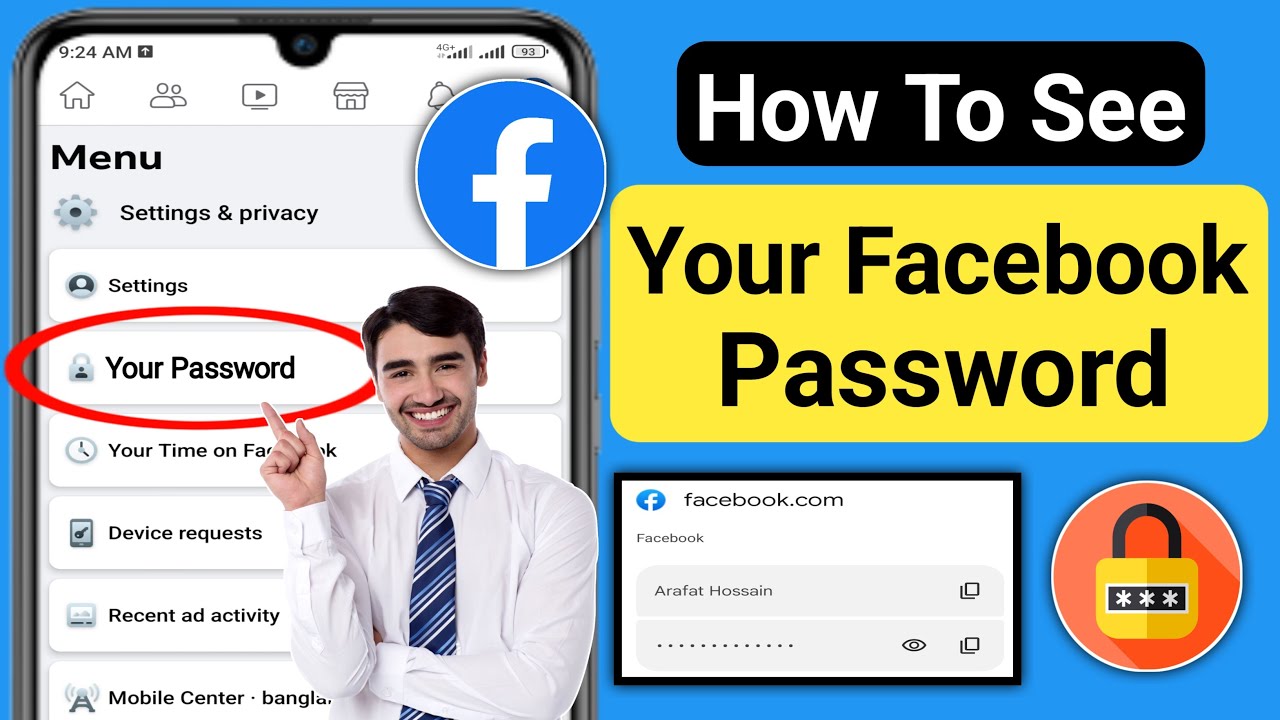 How To See Your Facebook Password || See Facebook Password [Update 2013 ...