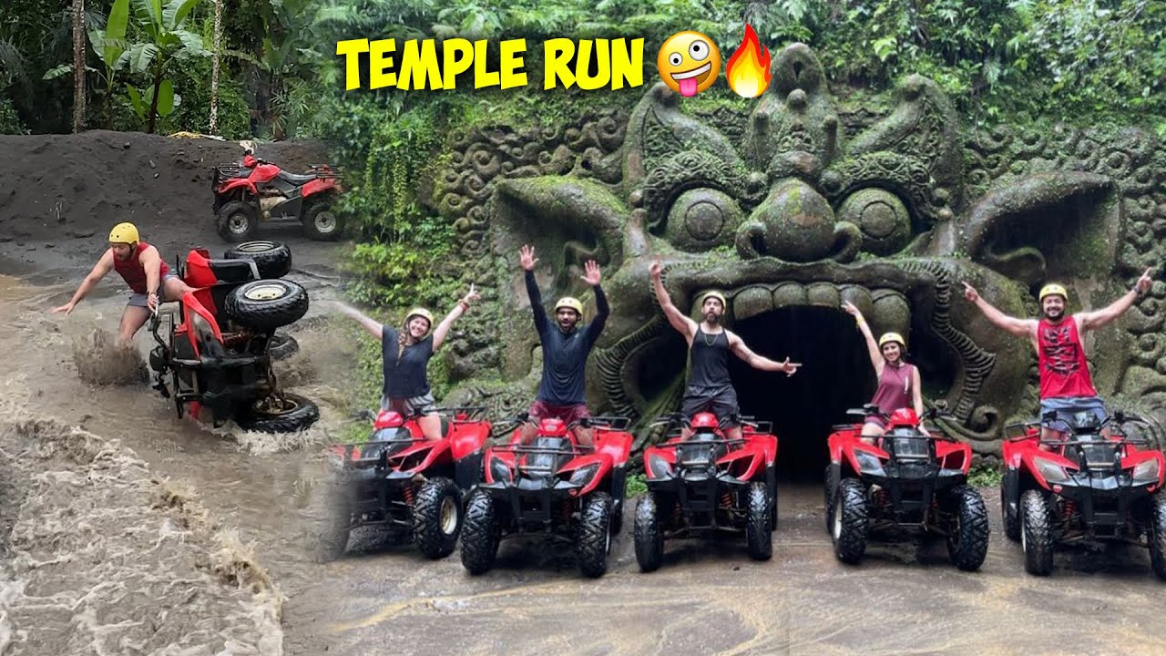 Drifting ATV gone wrong 😰 | Real life temple run🤣🔥 - YouTube