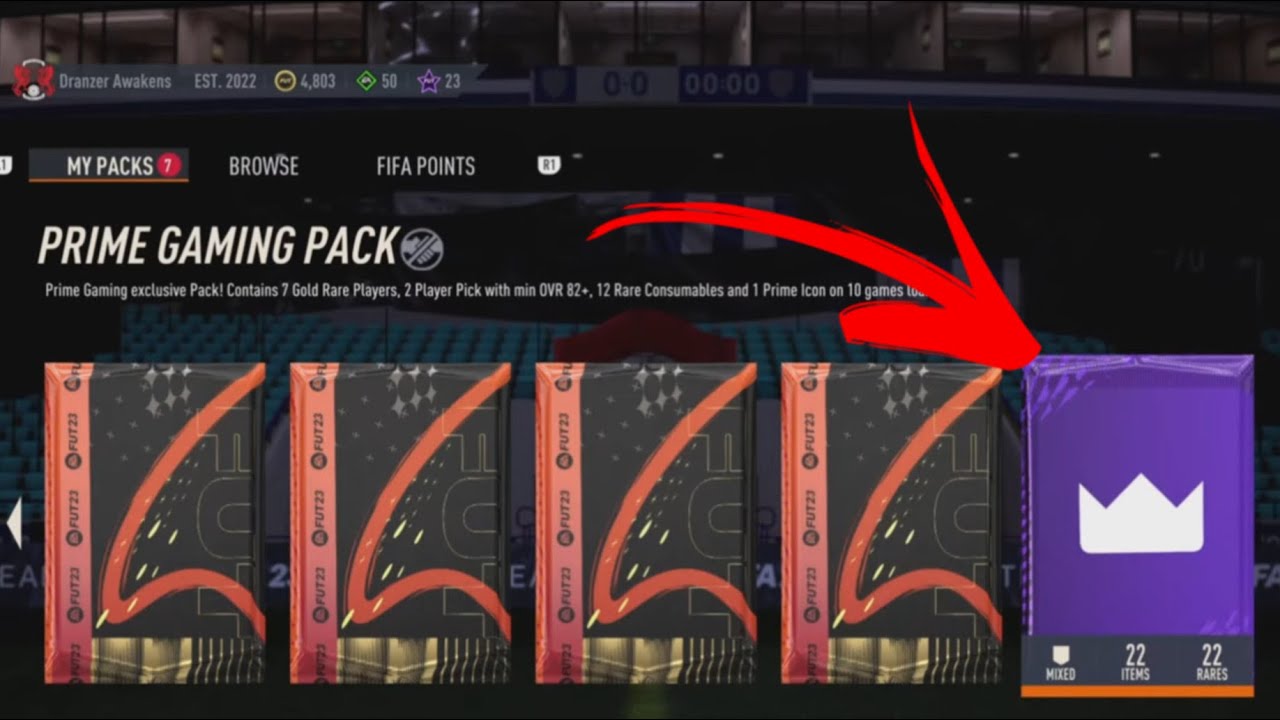 Prime gaming pack 8 and I got 😯 - YouTube