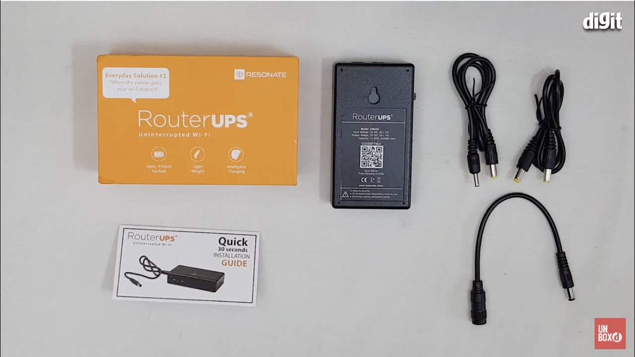 How to Install the Resonate RouterUPS for Un-Interrupted Internet - YouTube