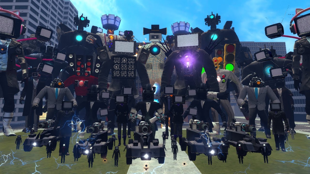 Combining Titan Projectorman and Titan TvOperator Vs Corrupted ...