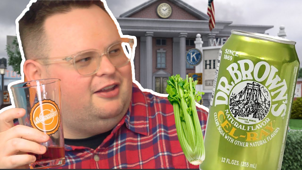 Celery Soda?! Dr. Brown's Cel-Ray and More, Reviewed - YouTube