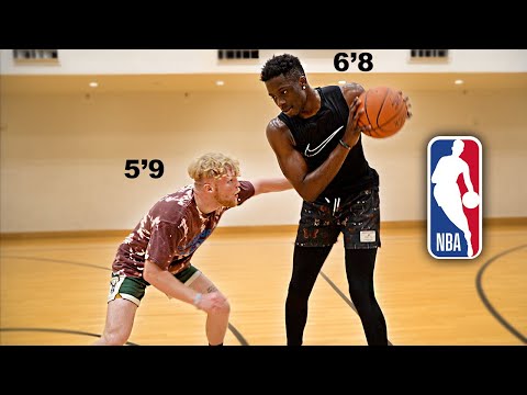 1v1 Basketball VS Alex Antetokounmpo! (NBA G League Player)