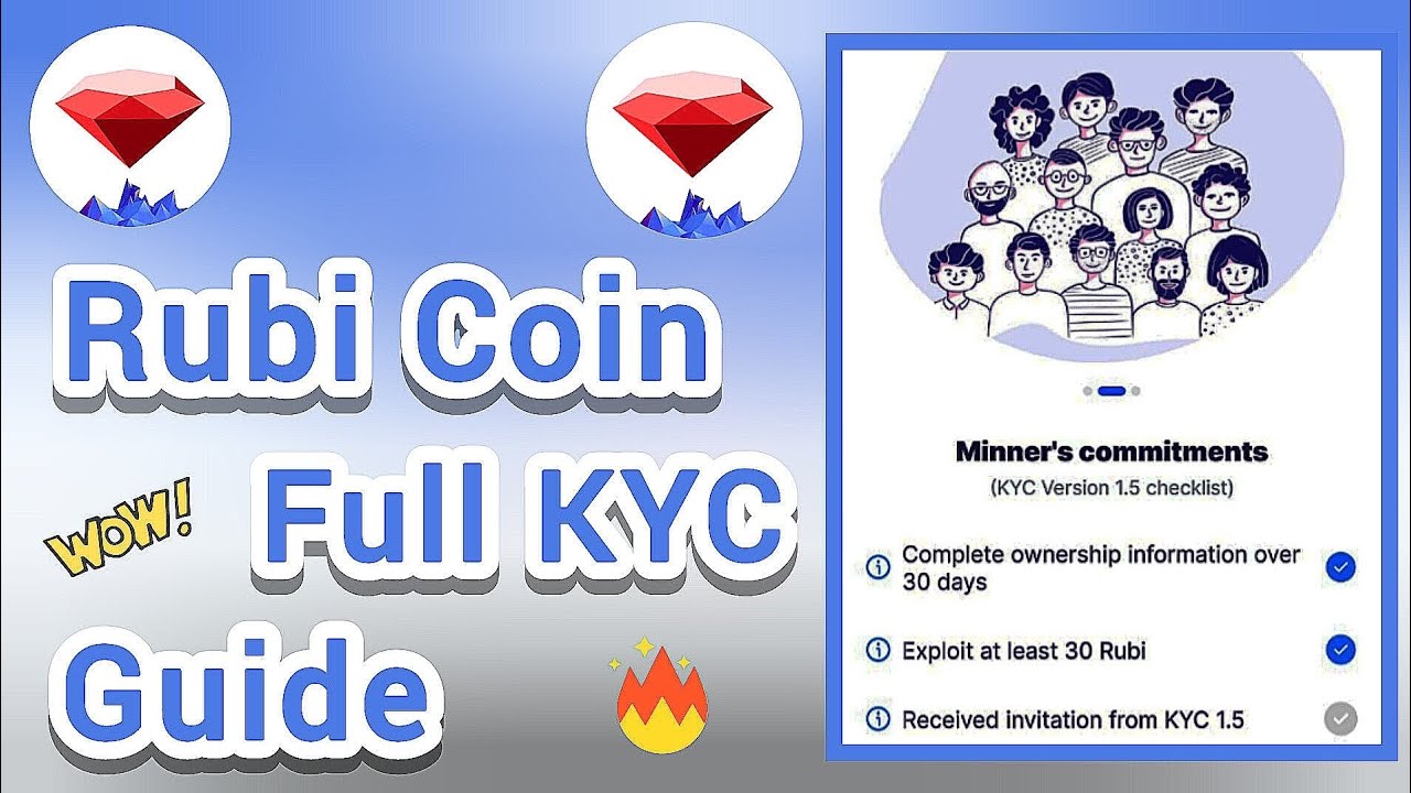 Rubi Network Mining KYC Full Details & Guidance Video - YouTube