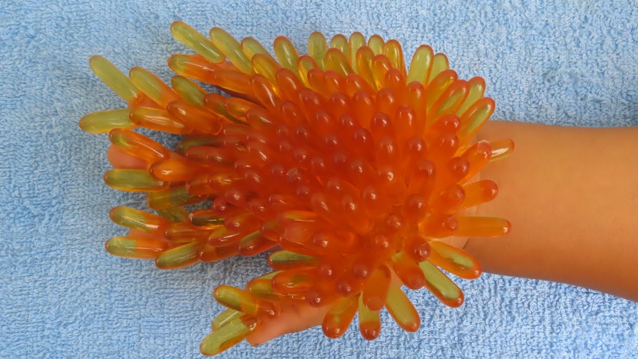 [ Orange Ticks ] Amazing removing orange ticks style on palm human ...
