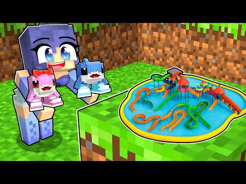 I Built the Best Water Park for the Tralaleritos in Minecraft