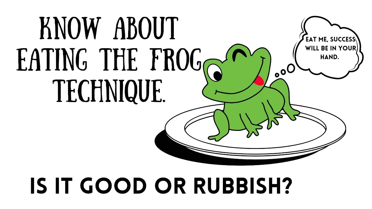 Eating the frog technique is good of rubbish? | Mark Twain - YouTube
