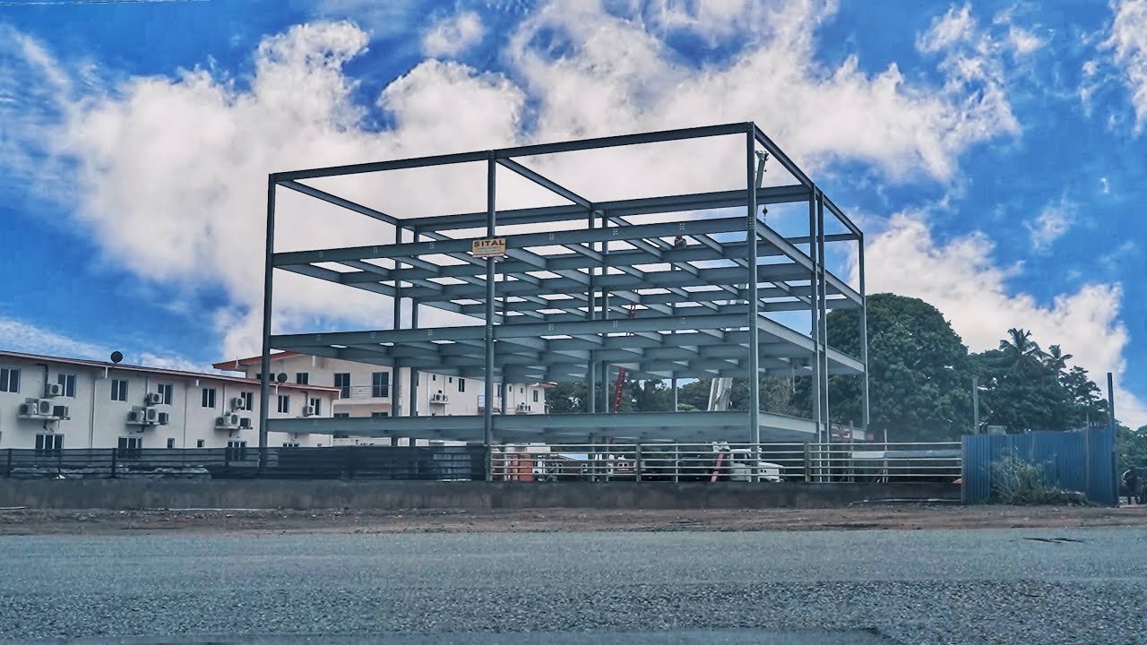 Sital Fabricating & Construction Ltd | Tobago Project | Four-story ...