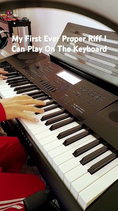 First Proper Riff Played On Keyboard #casiokeyboard - YouTube