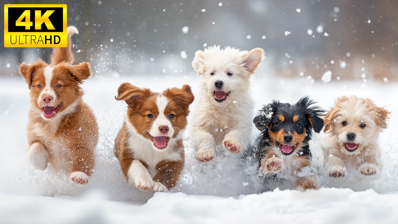 Frozen Animals 4K - The World Most Adorable Moments Of Cute Baby ...