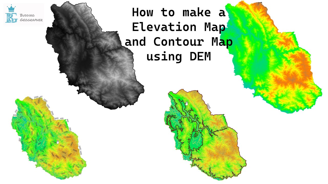 QGIS Series 10: How to Create an Elevation Contour Map in QGIS ...