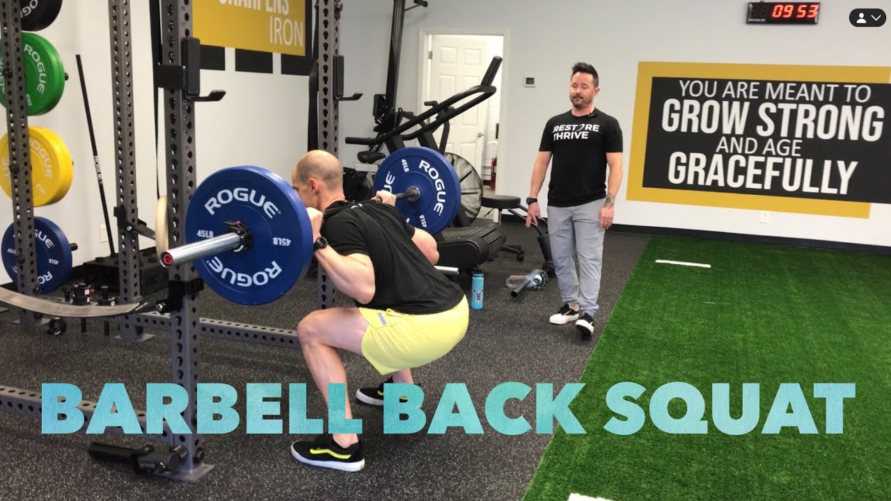 The Barbell Back Squat: Barbell Basics Part 1 - YouTube