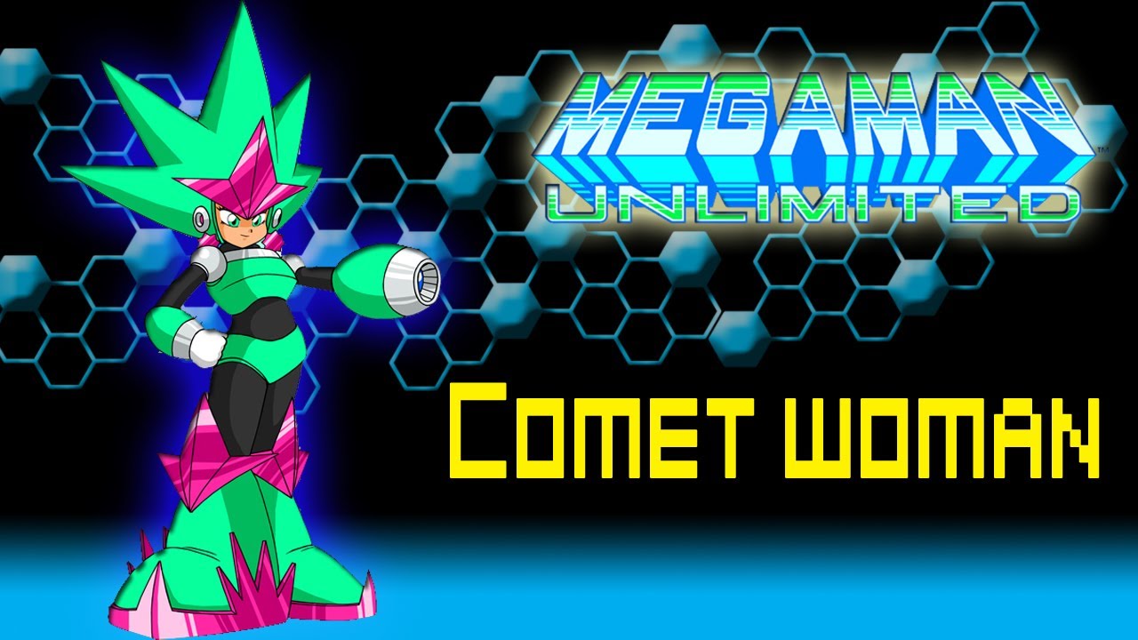 Mega Man Unlimited Walkthrough (Comet Woman) - YouTube