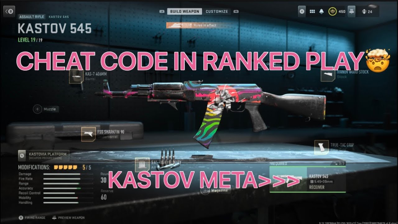 “TANK” Kastov 545 Build Is a Cheat Code in Ranked🥴 - YouTube