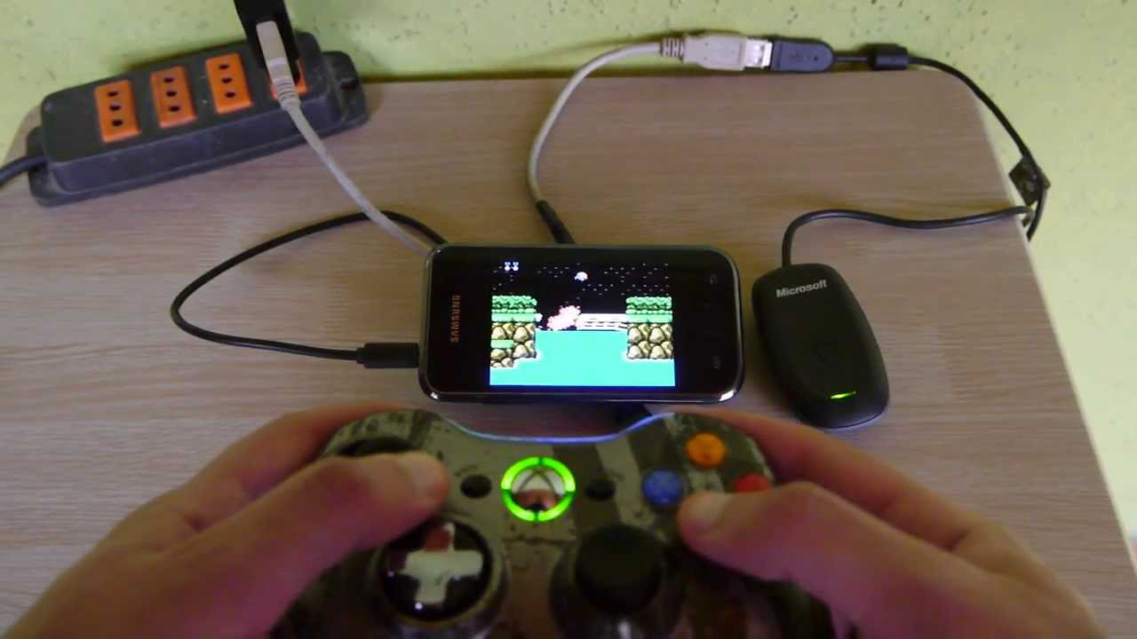 Using a Xbox Wireless Controller on a Galaxy S I9000 - I9000B with ...