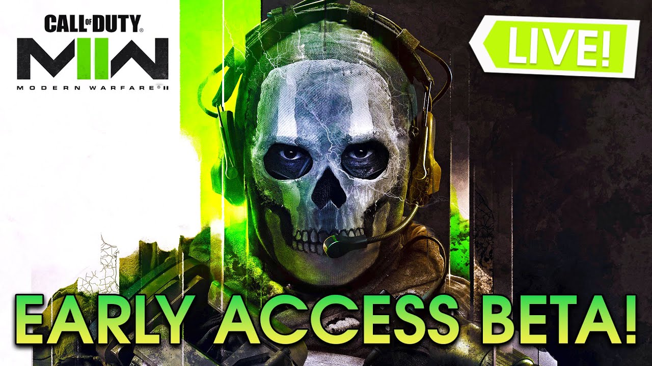 First Time Playing Modern Warfare 2 Beta! - YouTube