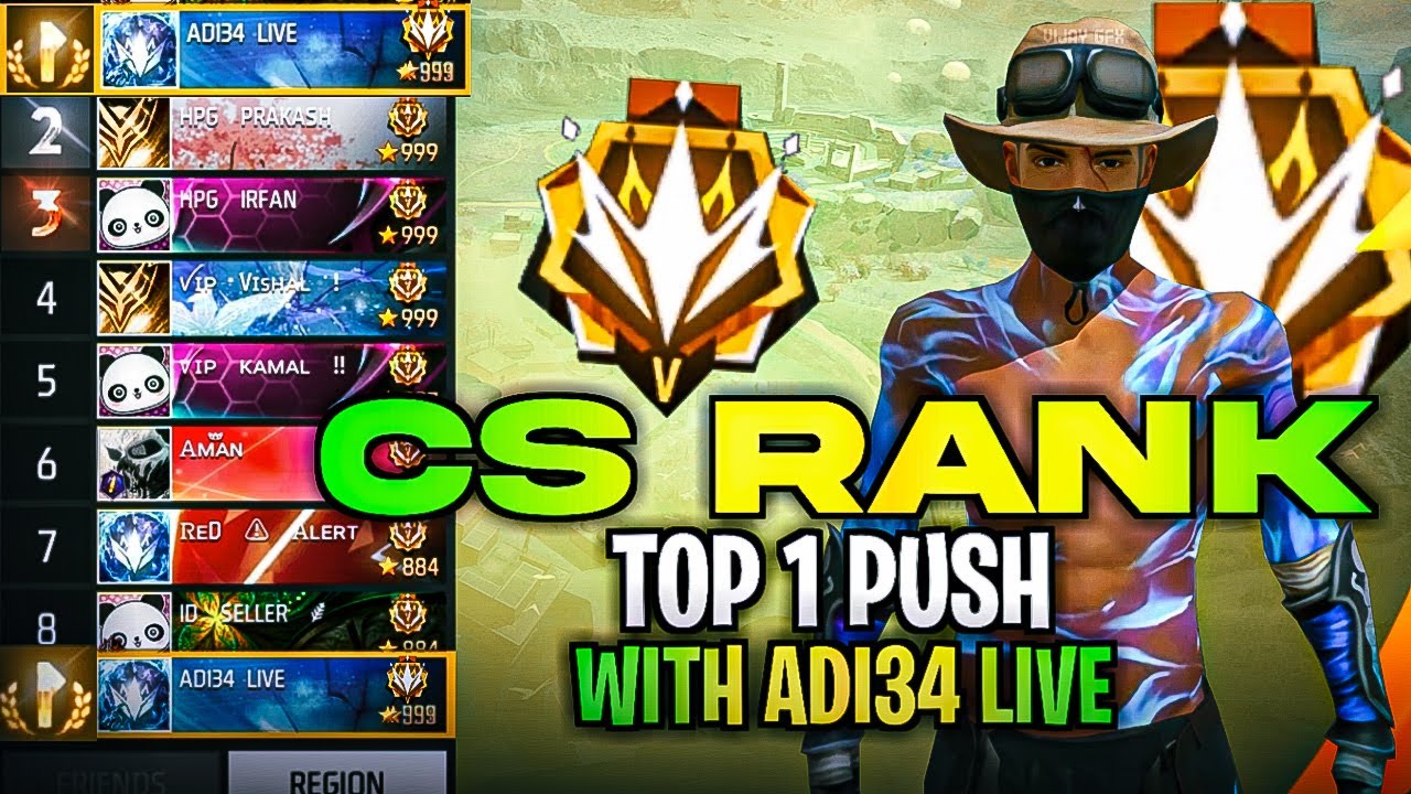 NEW CSR TOP 1 RANK PUSH @CLASSY @AD34GAMING @NONSTOPGAMING - YouTube