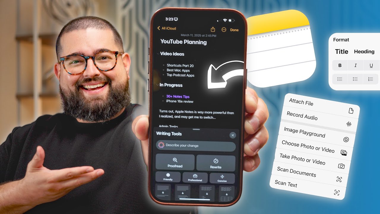 Apple Notes is Shockingly Good – 30+ Features & Tips - YouTube