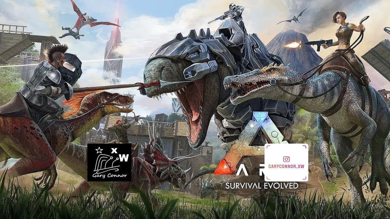 【Gary Connor】ARK: Survival Evolved 19 - The Snow Area Survival Line Is ...