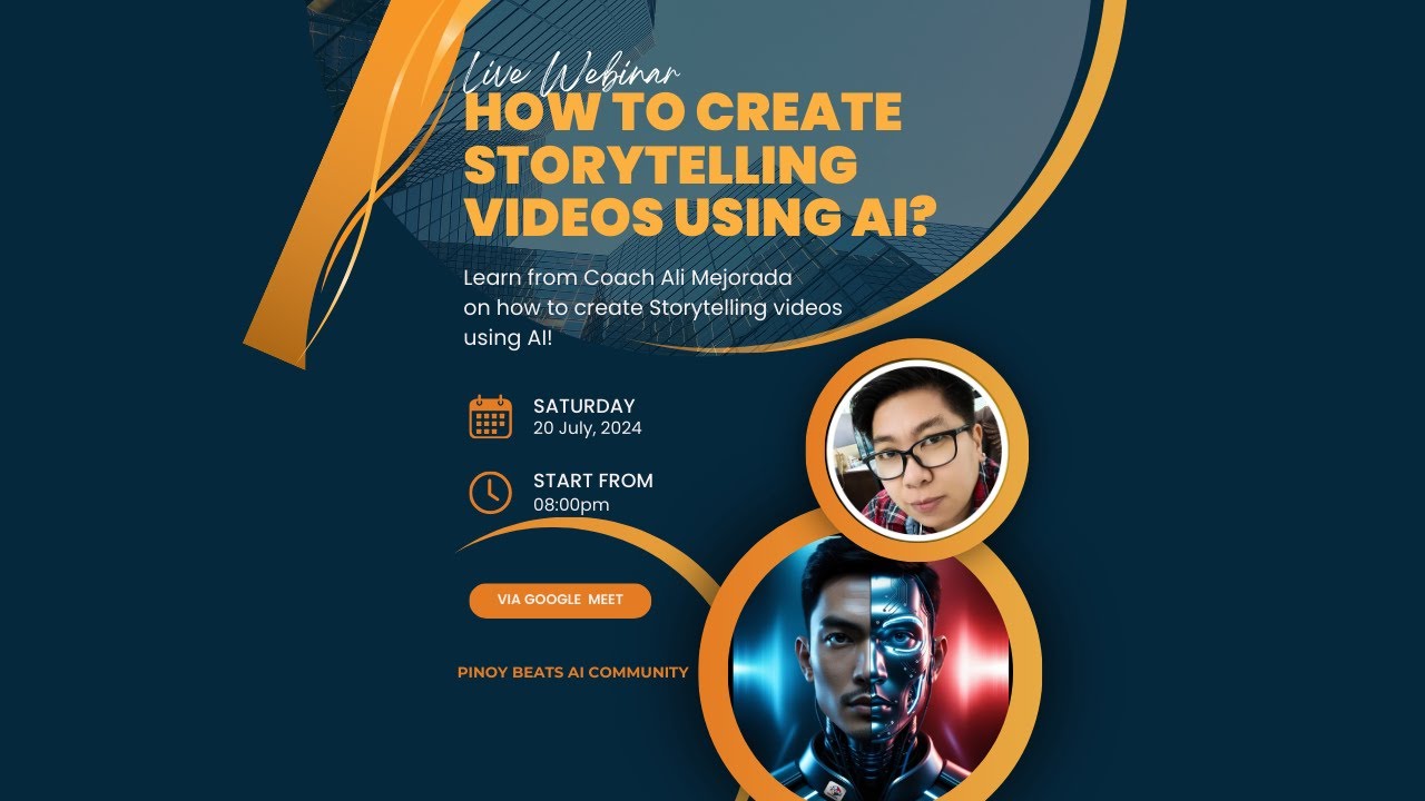 How To Create Storytelling Videos? [Pinoy Beats AI Session w/ Coach Ali ...