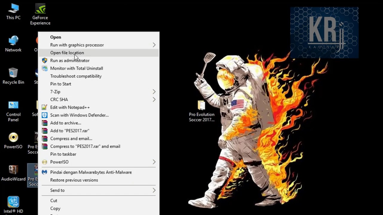 How to Install PES 2017 + Crack Fix CPY 100%working - YouTube