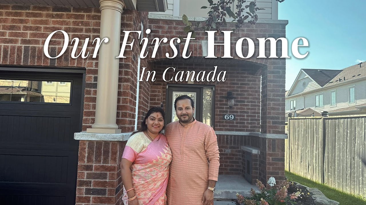 Our home tour | First house in Canada - YouTube