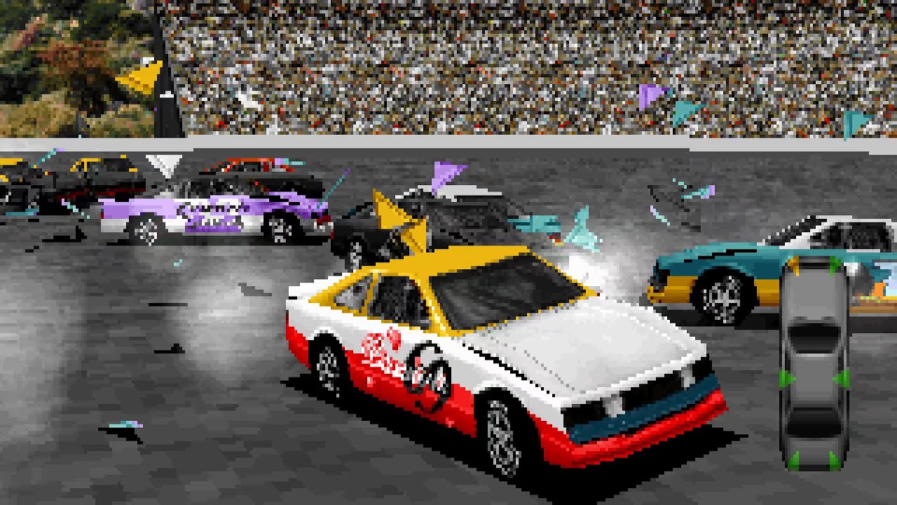 Destruction Derby PC MS-DOS Wreckin' Racing Championship (Division 1 ...