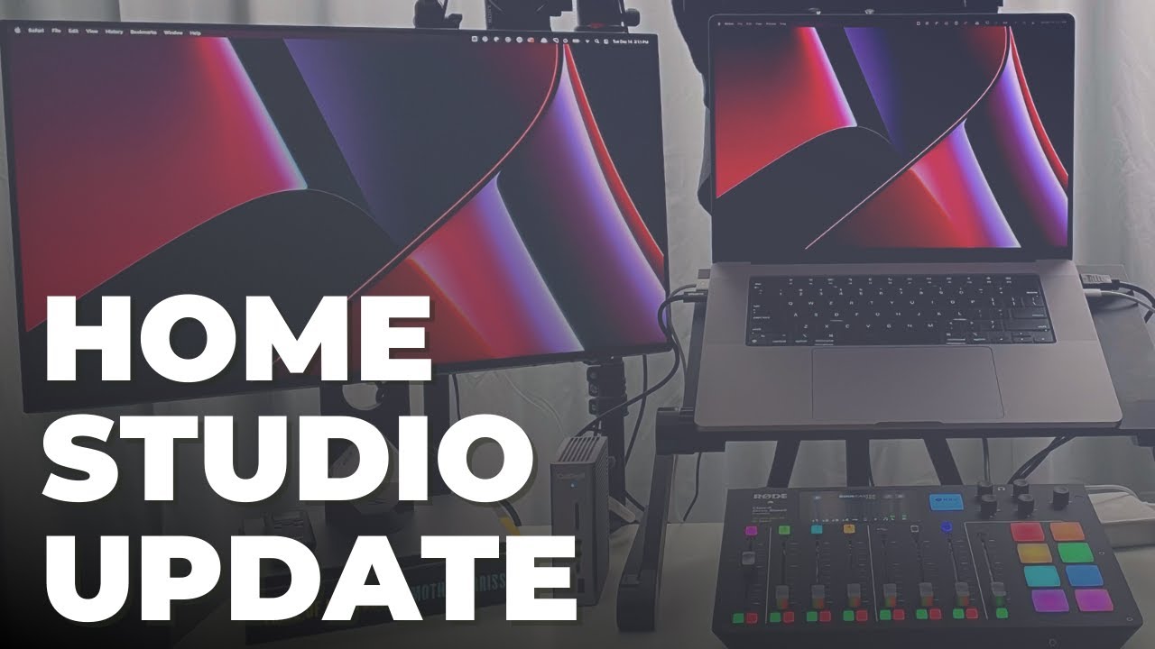 New MacBook Pro Home Studio Set-Up - YouTube