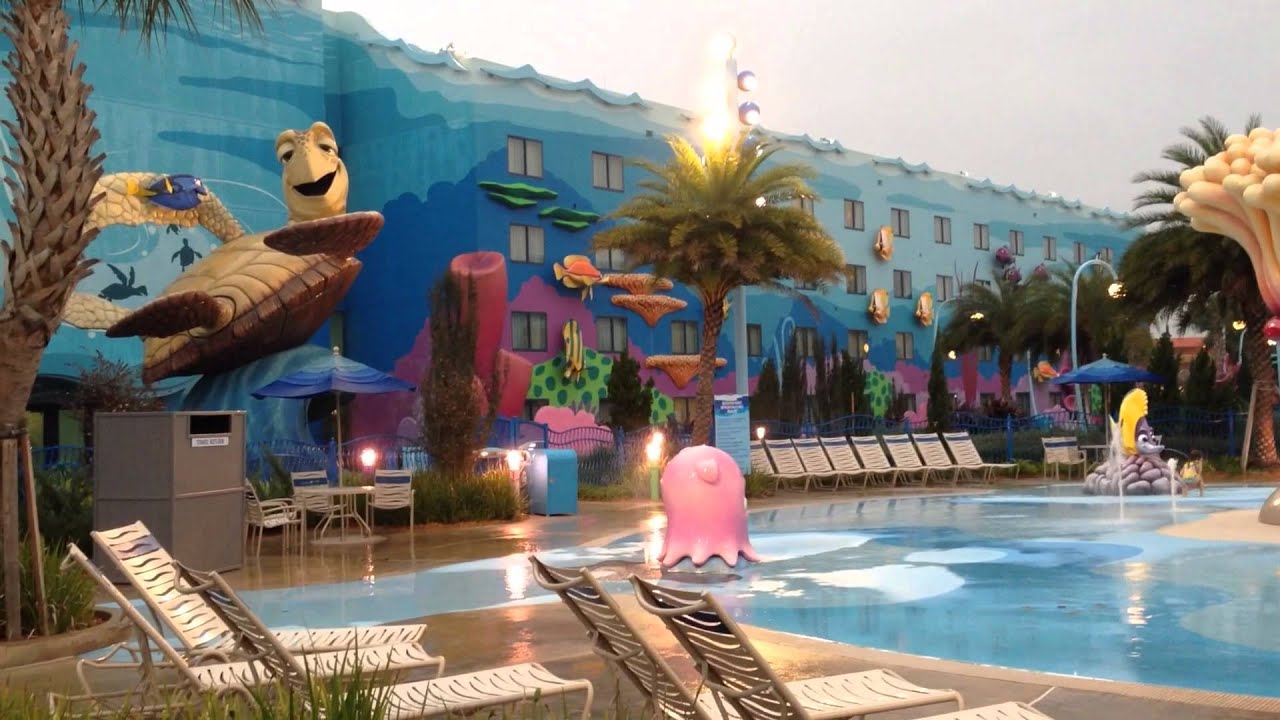 The Art Of Animation "Finding Nemo Pool" - January, 2014 - YouTube