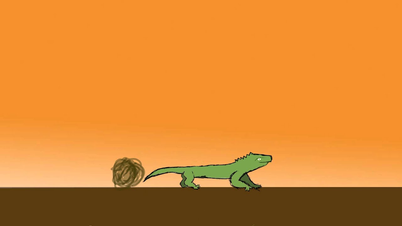 Lizard walk or Run cycle - YouTube